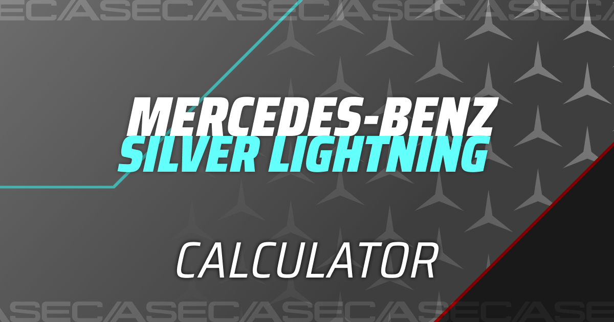 ASEC - Mercedes-Benz Silver Lightning Calculator